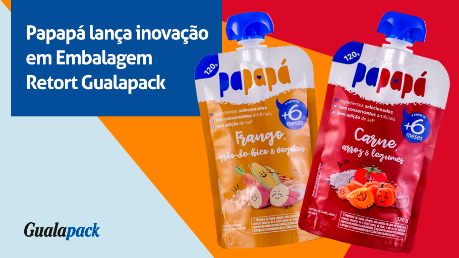 Papapá lança inovação em Embalagem Retort Gualapack | Gualapack Brasil
